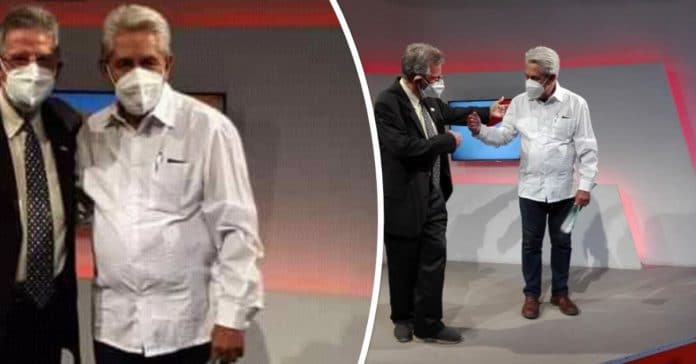 Es viral la foto del Dr Durán y el Dr Rubiera juntos - Cuballama Noticias