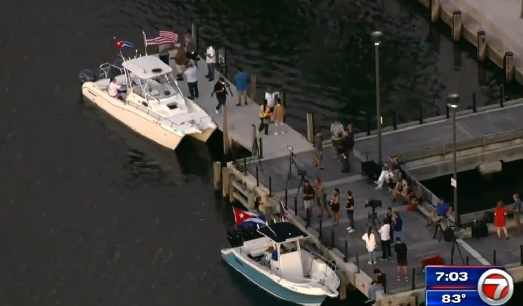 Flotilla de cubanos se acercará a 15 millas de la isla