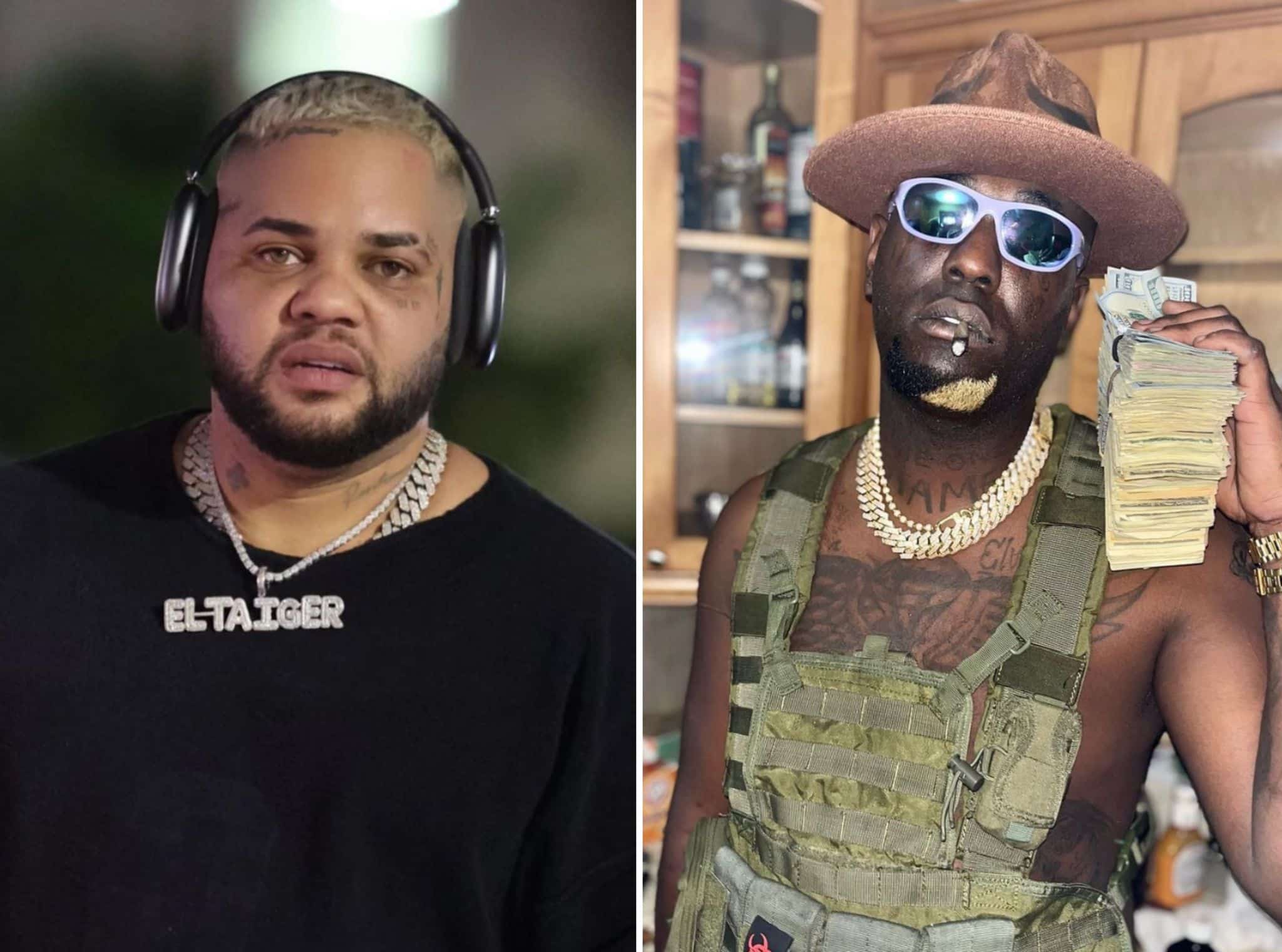 “Bájalo o te lo tumbo”: Chocolate MC dispara contra El Taiger por usar ...