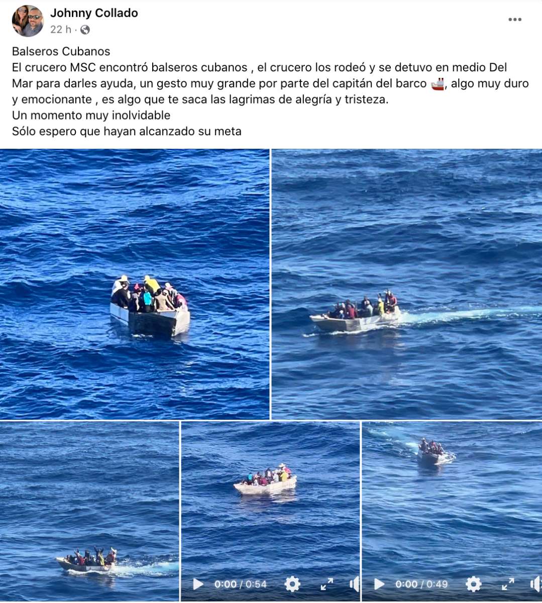 Balseros cubanos... ¡INCONTROLABLE! - Cuballama Noticias