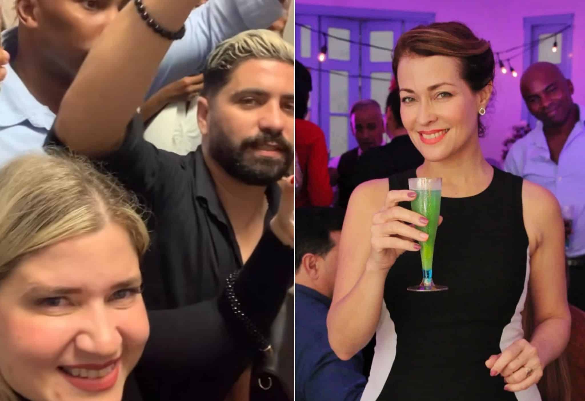 Actores cubanos celebran con Maikel Amelia la apertura de su tienda en La Habana - Cuballama ...