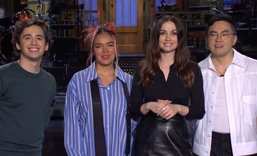 Ana de Armas y Karol G en promo de SNL: “¡Va a ser tremenda noche!” - Cuballama Noticias