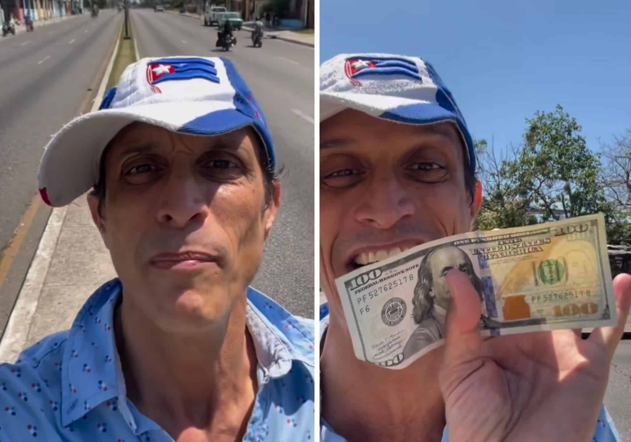Un “yuma marea’o” le regala 100 dólares a Jardiel por cruzar la calle ...