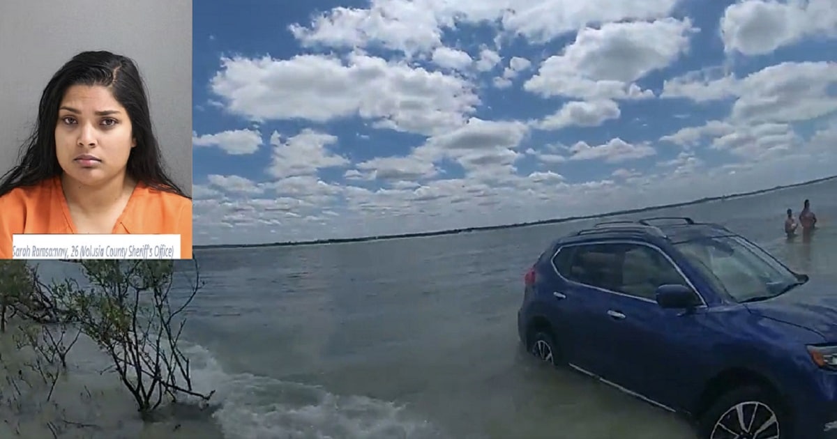 Florida: Conductora ebria se mete en la playa con su carro - Cuballama ...