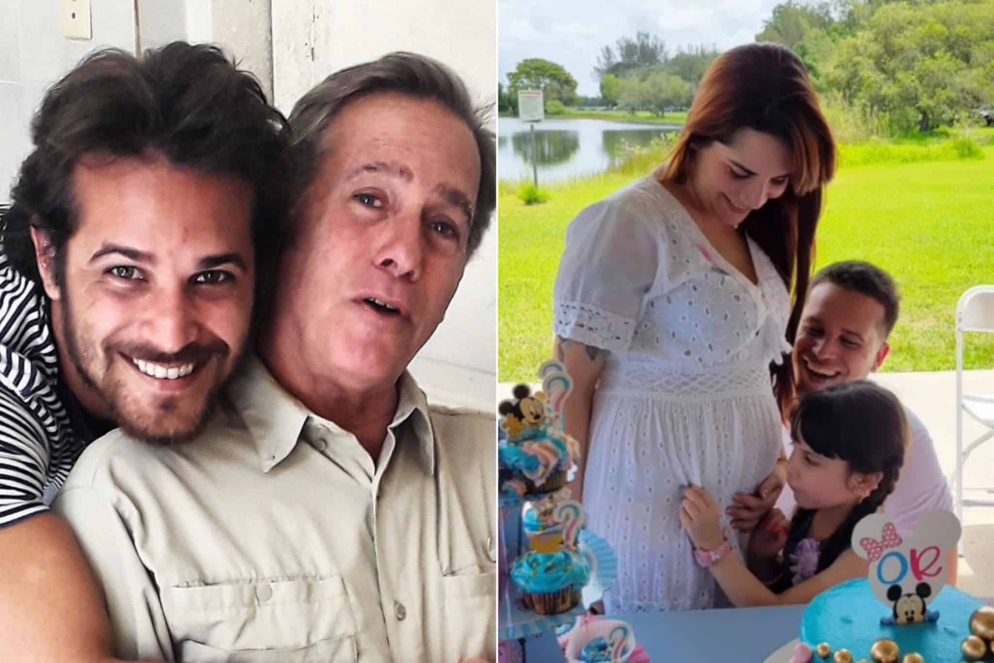 Actor cubano Gabriel Wood, hijo de Patricio Wood, espera a su segunda ...