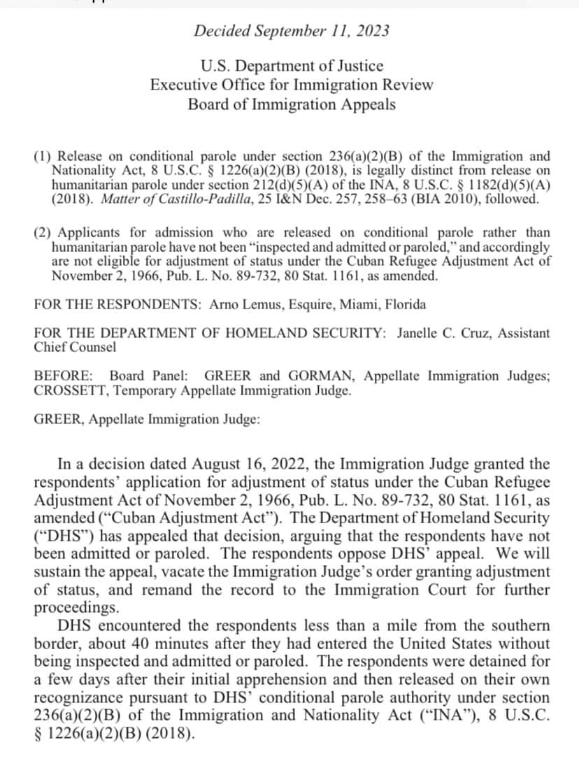 ¿Qué hay detrás de la negación al reconocimiento de I-220A como Parole ...