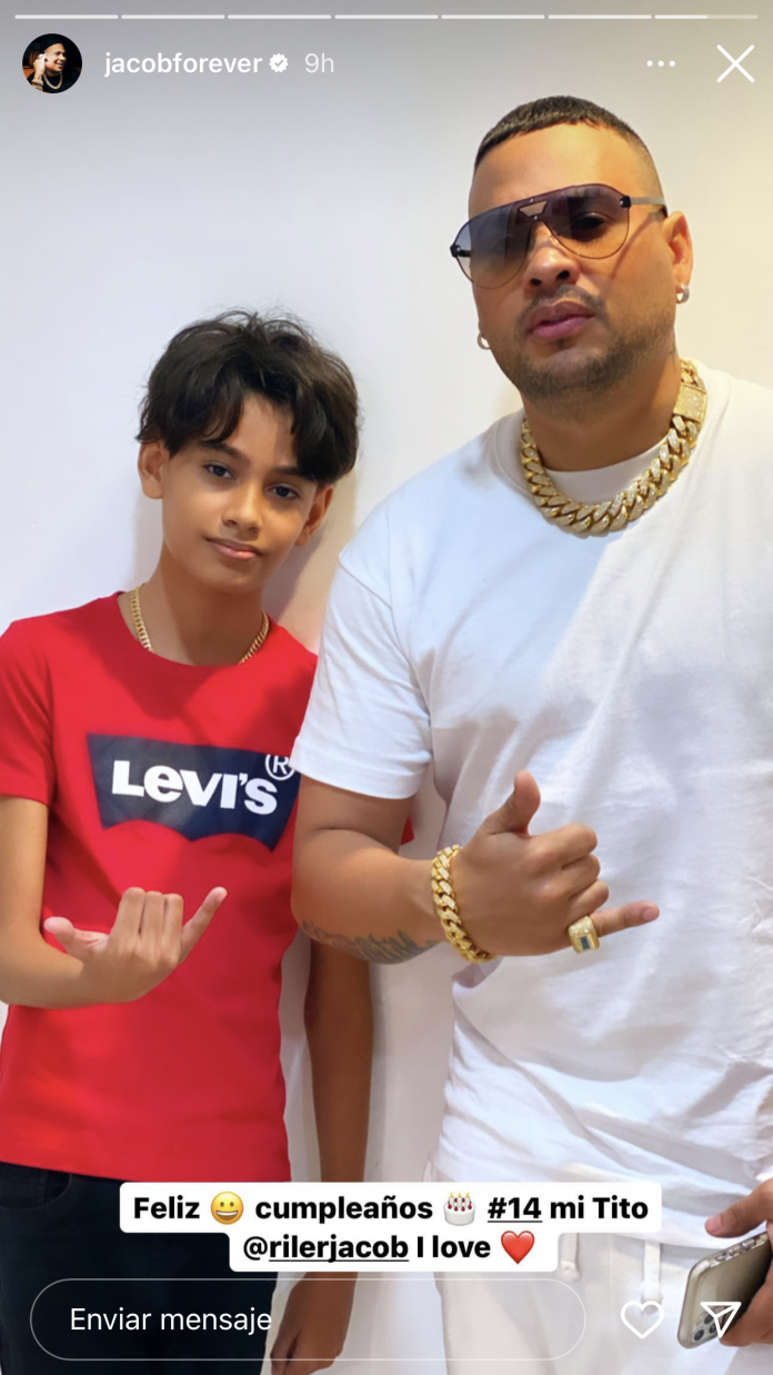 El primogénito de Jacob Forever está de cumpleaños: “Feliz Cumpleaños Mi Tito” - Cuballama Noticias