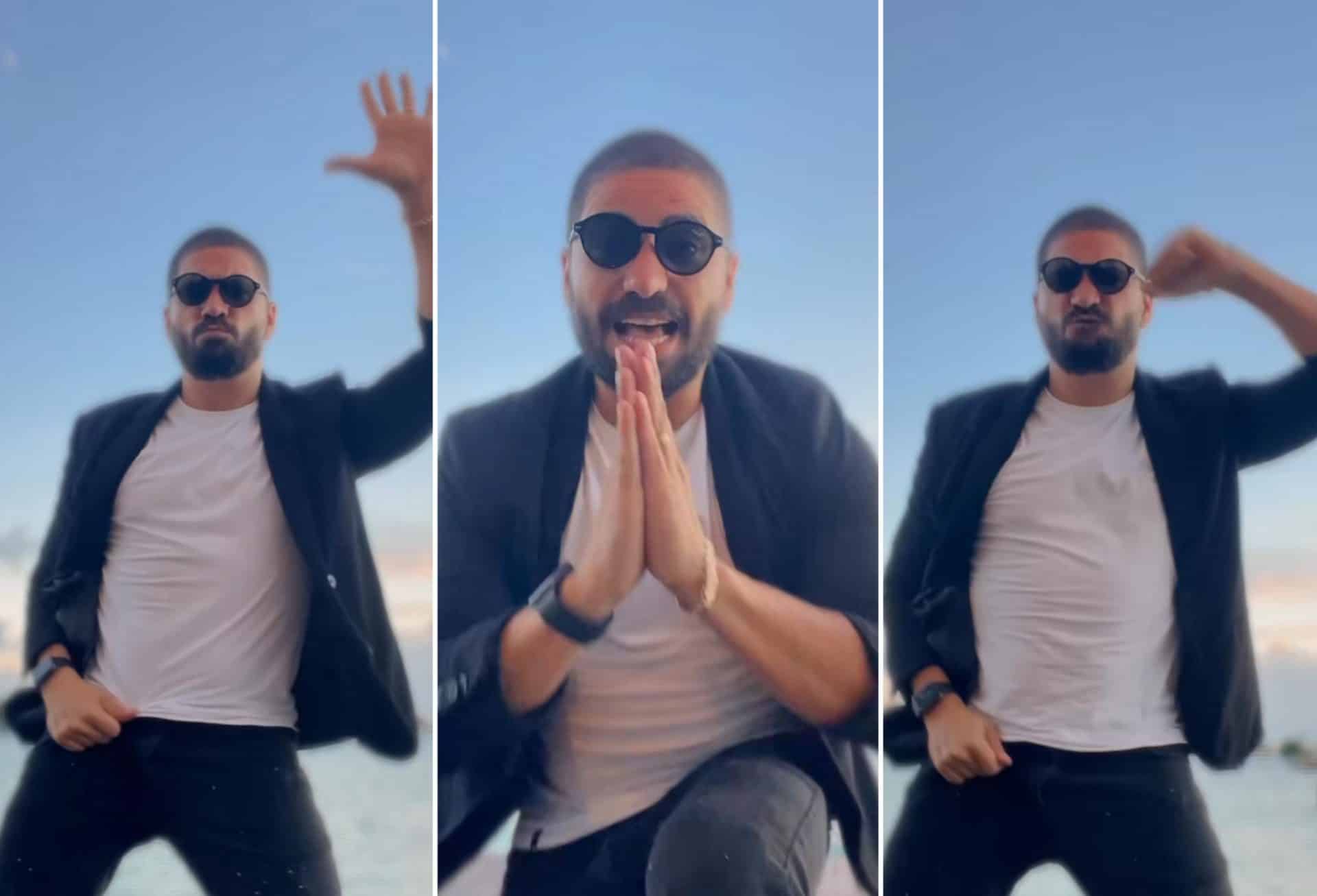 Alejandro Cuervo se despelota celebrando el medio millón de seguidores ...