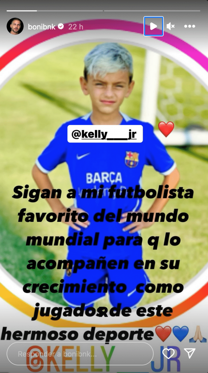 Ni Messi ni Cristiano, el futbolista favorito de El Boni es su sobrino ...