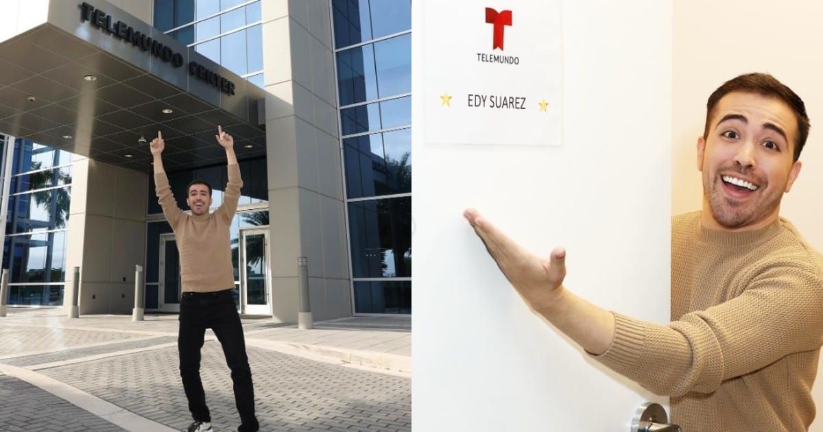 Edy Suárez cumple sueño de visitar el canal que veía por “la antena” en ...
