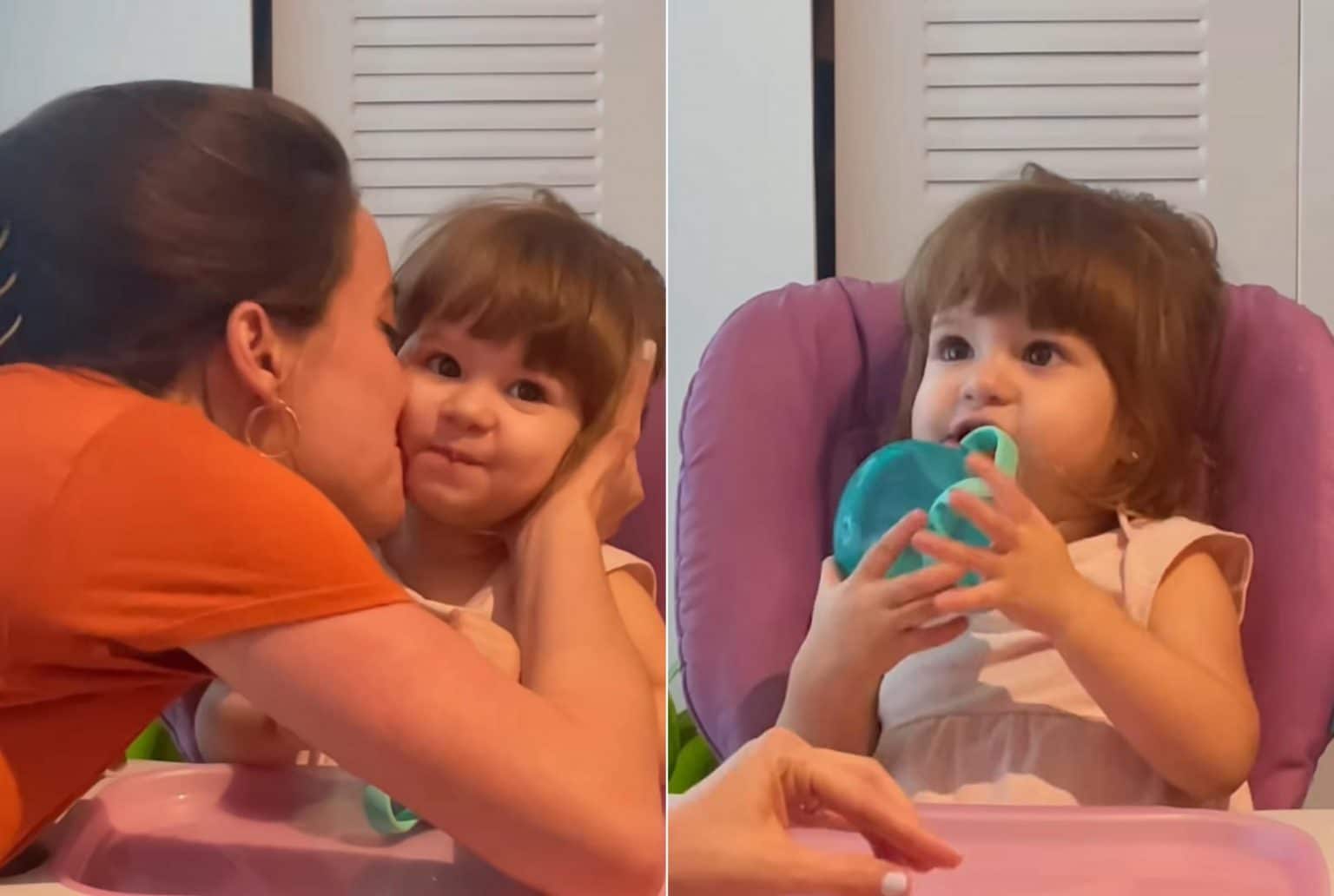 Actriz cubana Laura Treto derretida con su hija Havana, nieta de Isabel ...