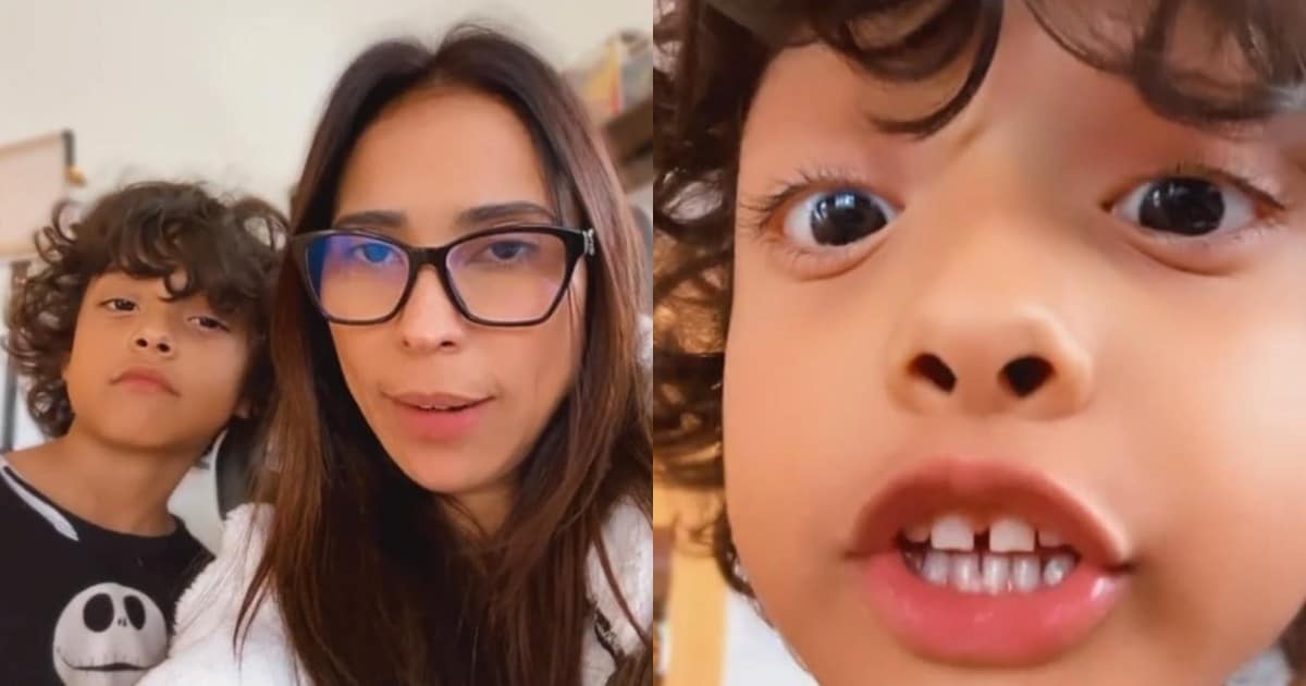 Samuel, hijo menor de Yuliet Cruz y Leoni Torres, odia las matemáticas ...