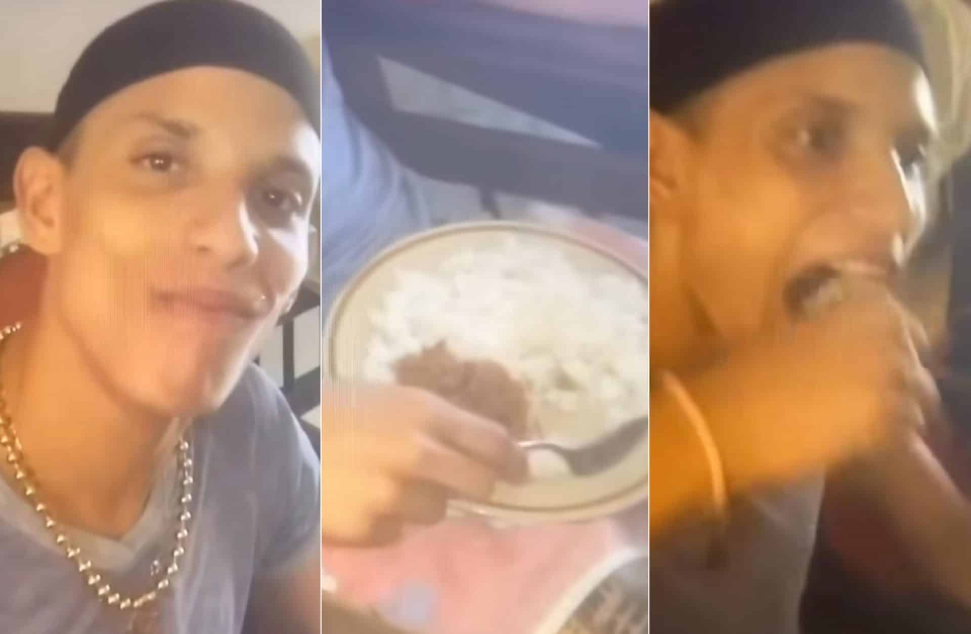 El video viral de Bebeshito cuando era pobre y comía arroz con ...