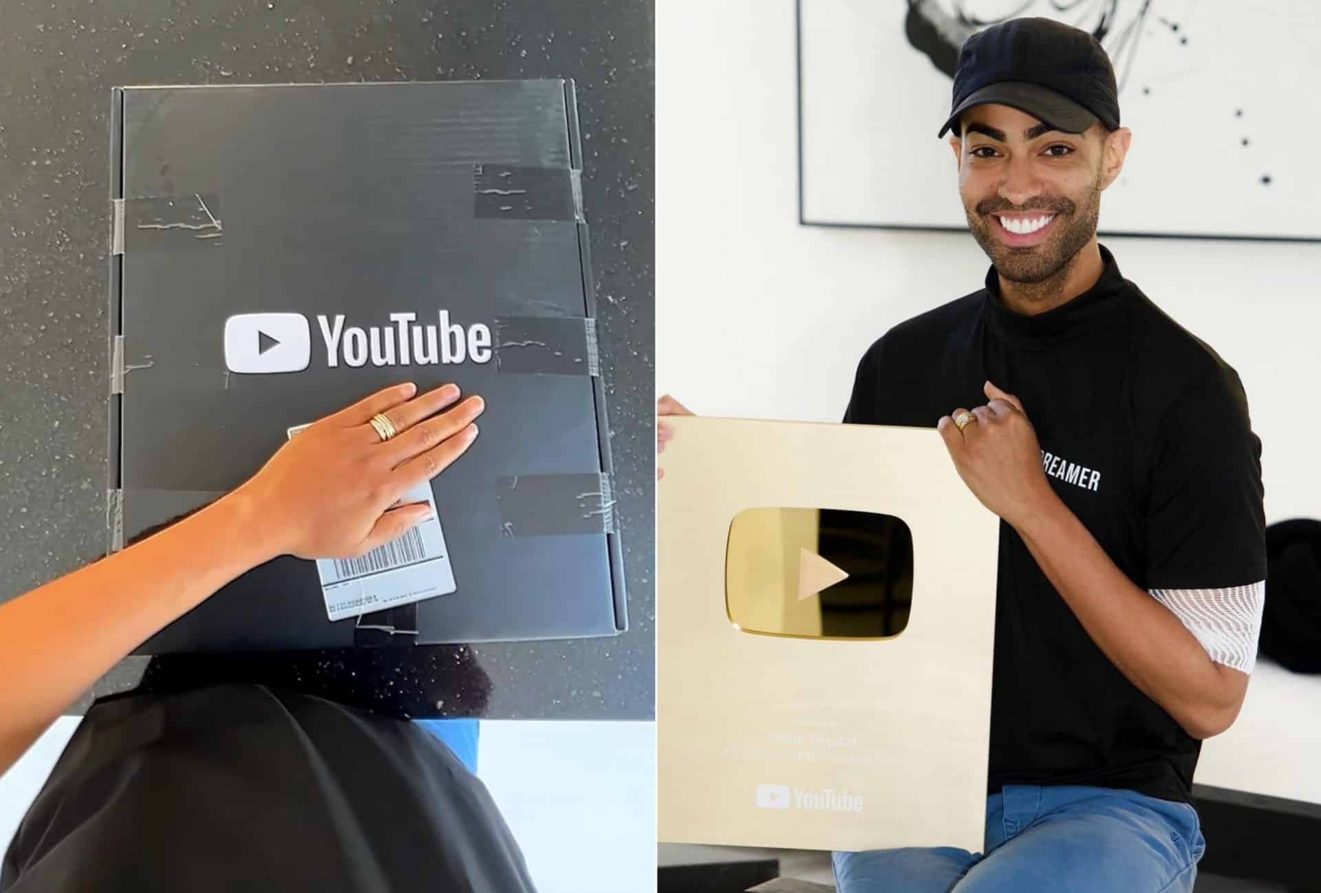 Pollito Tropical recibe la placa de oro de YouTube por alcanzar 1 ...