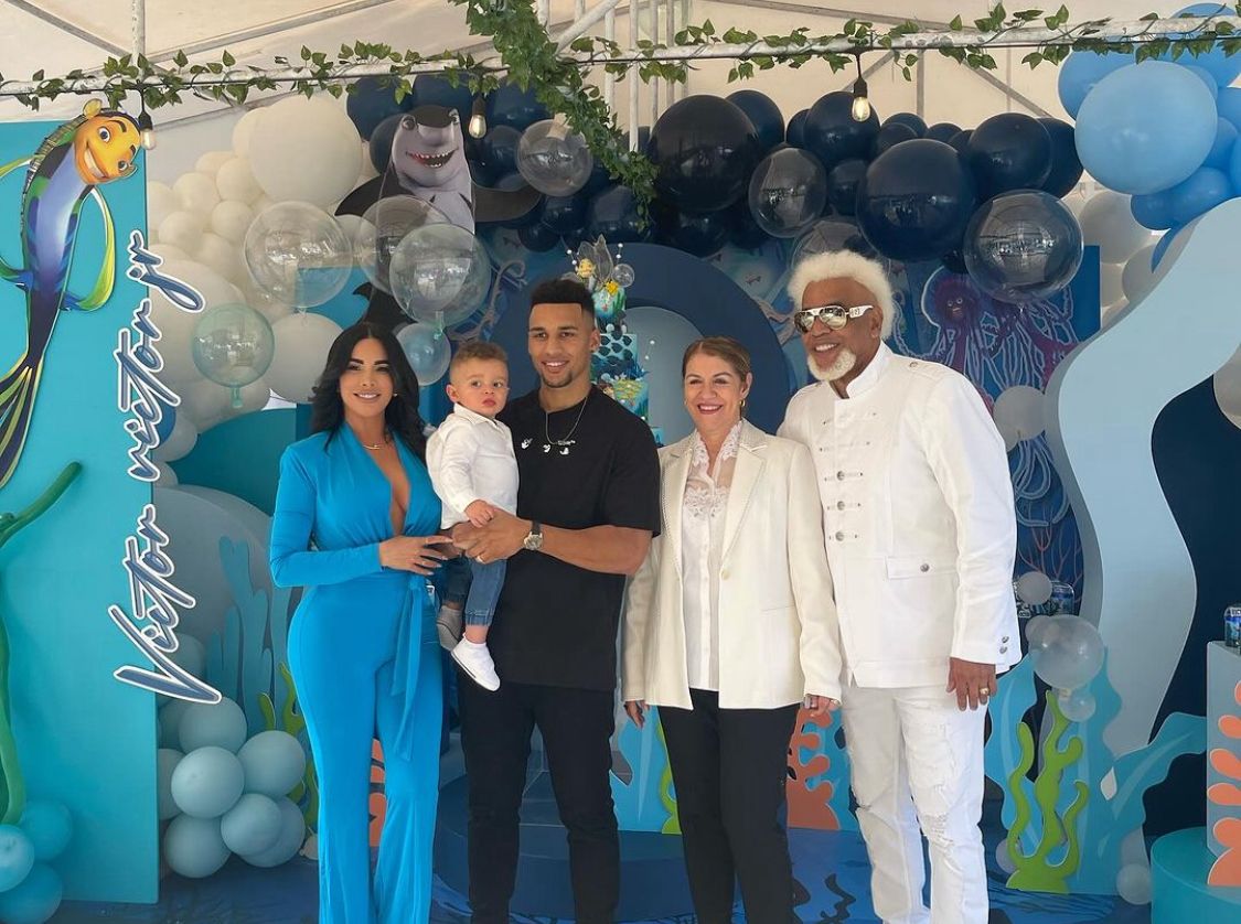 ¡El bebé de Víctor Víctor Mesa y Náyer cumple su primer añito ...