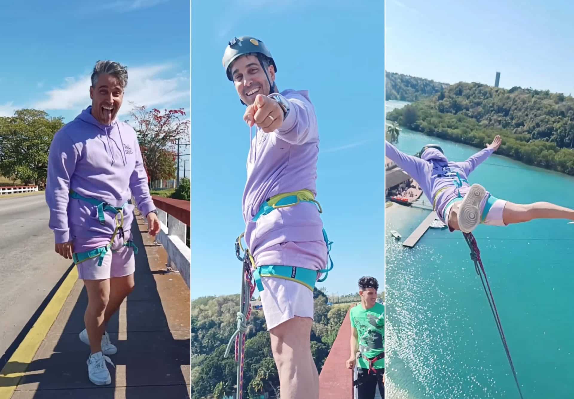 Ray Cruz se lanza del puente Canímar: “La escena más difícil que he ...