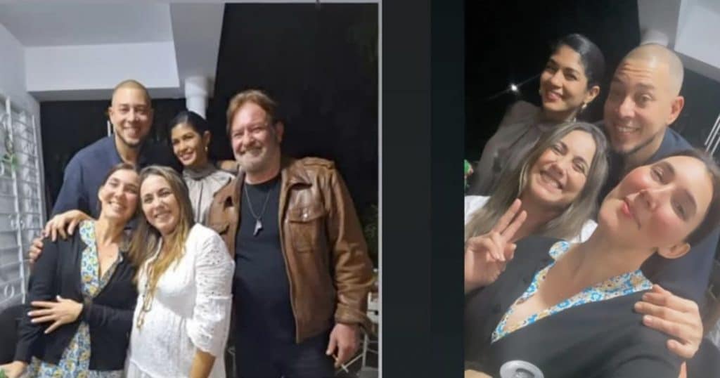 ¡Puros campeones! Alaín Roca y Carolina estuvieron en el cumpleaños de Tahimí Alvariño ...