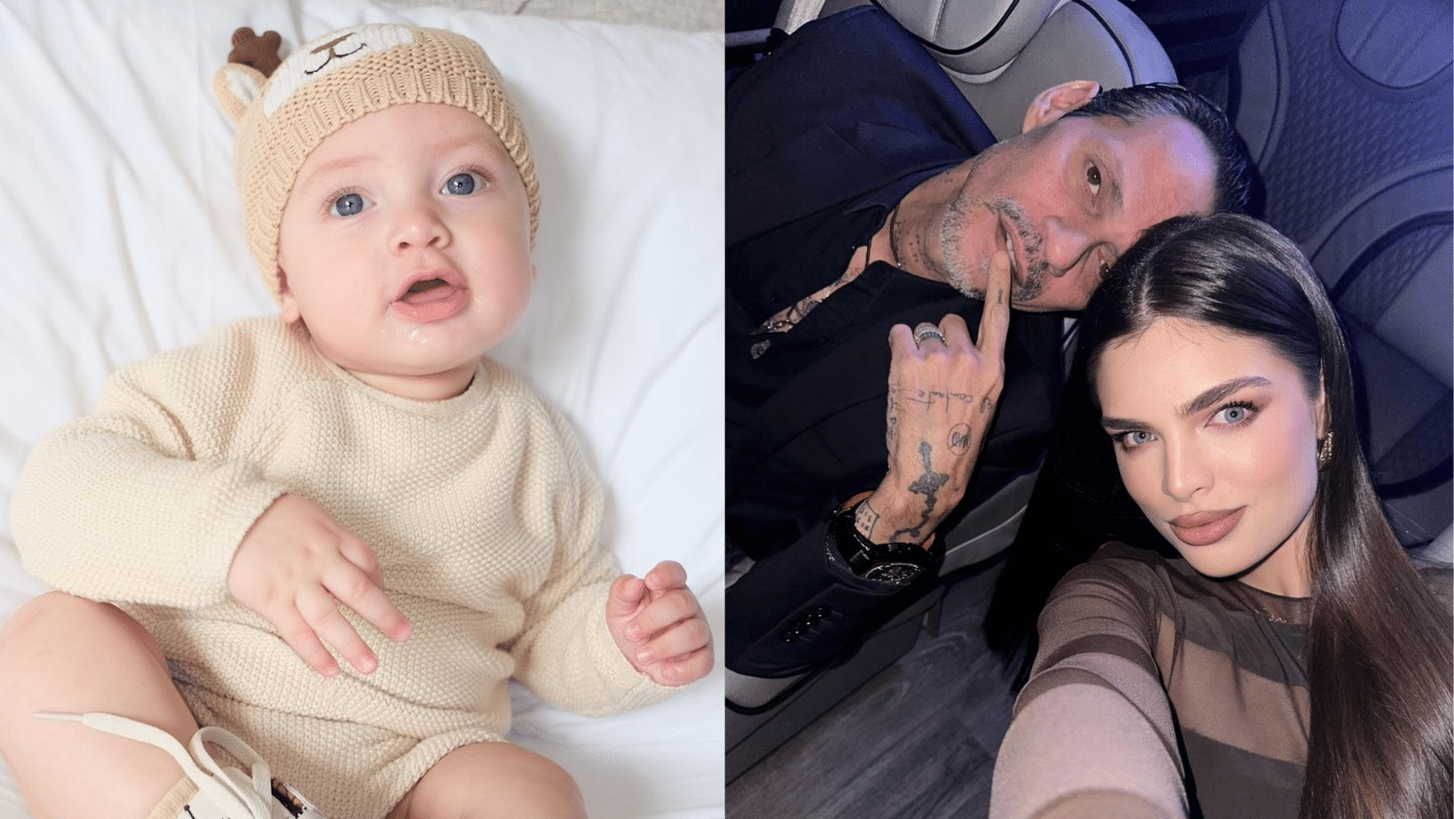 Nadia Ferreira muestra por primera vez el rostro de su hijo con Marc ...