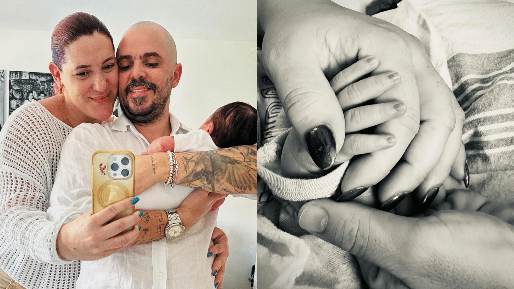 Ya nació el segundo hijo de Ángel “Pututi” Arce y Beatriz César ...