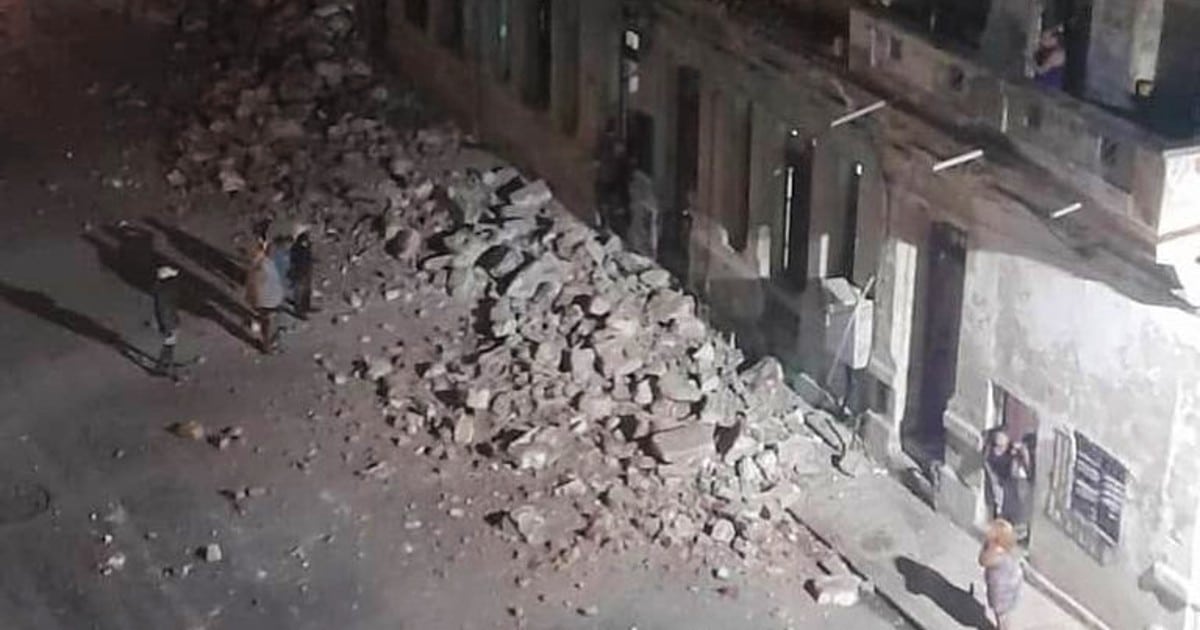 Derrumbe de varios balcones en Centro Habana deja al menos un herido ...