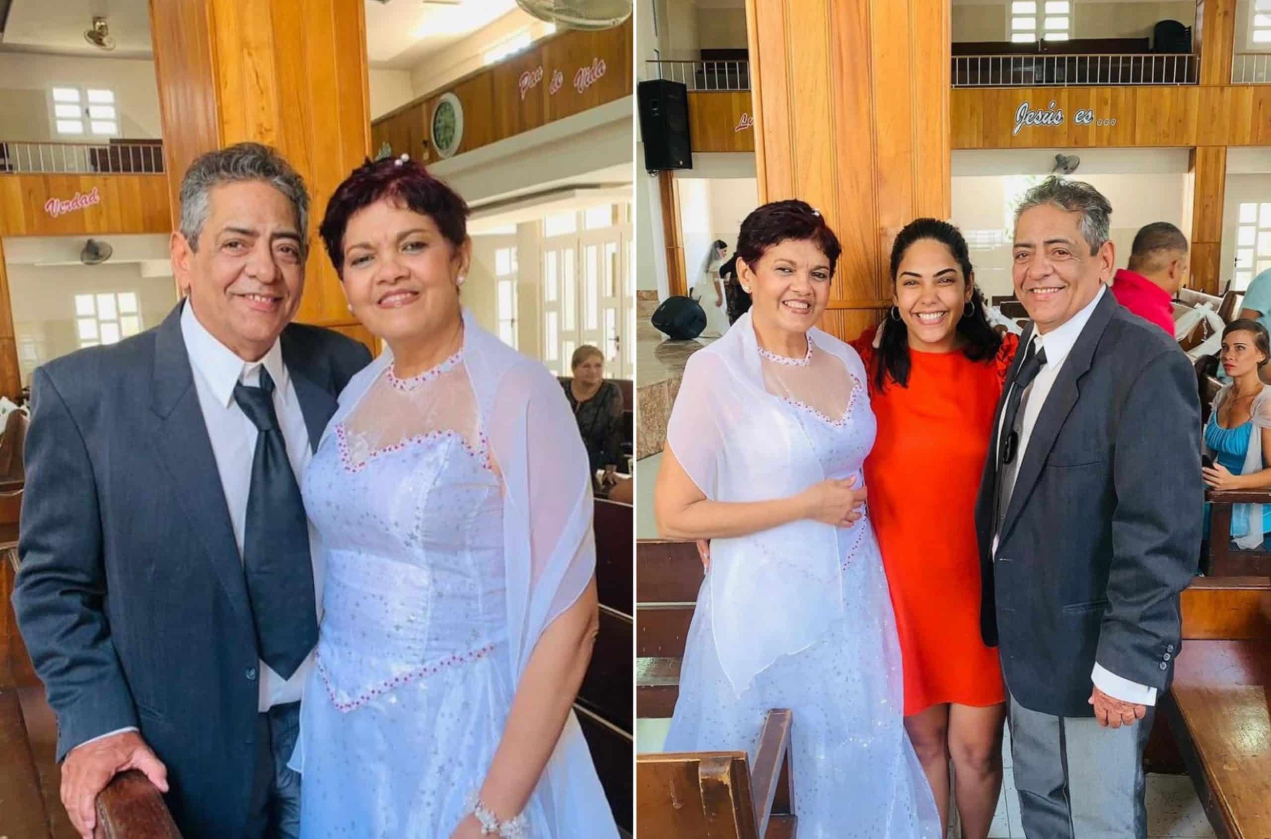 Actor cubano Evert Álvarez renueva votos matrimoniales con Dora Aguirre ...