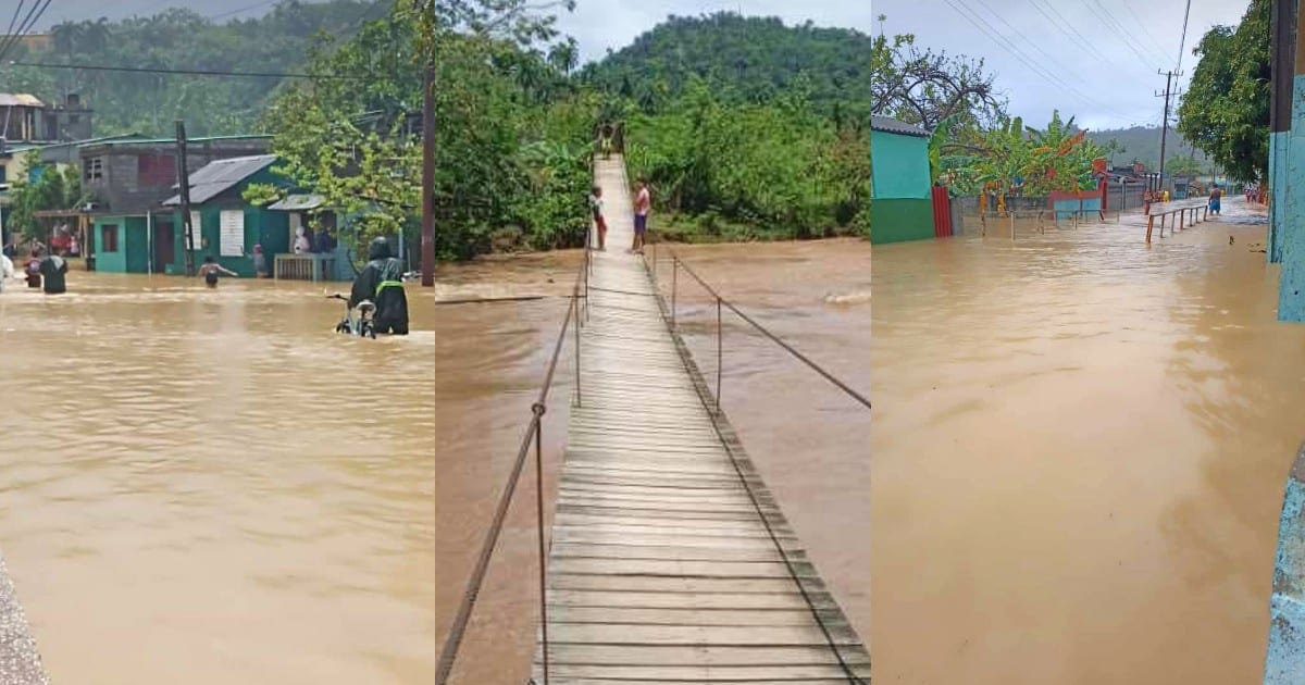 Inundaciones en Baracoa tras intensas lluvias - Cuballama Noticias