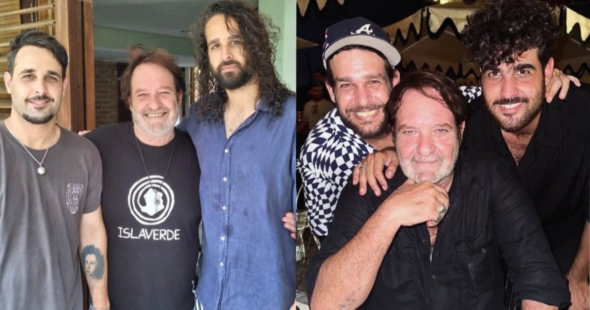 Jorge Perugorría presume de ser el padre “feliz” de cuatro artistas ...