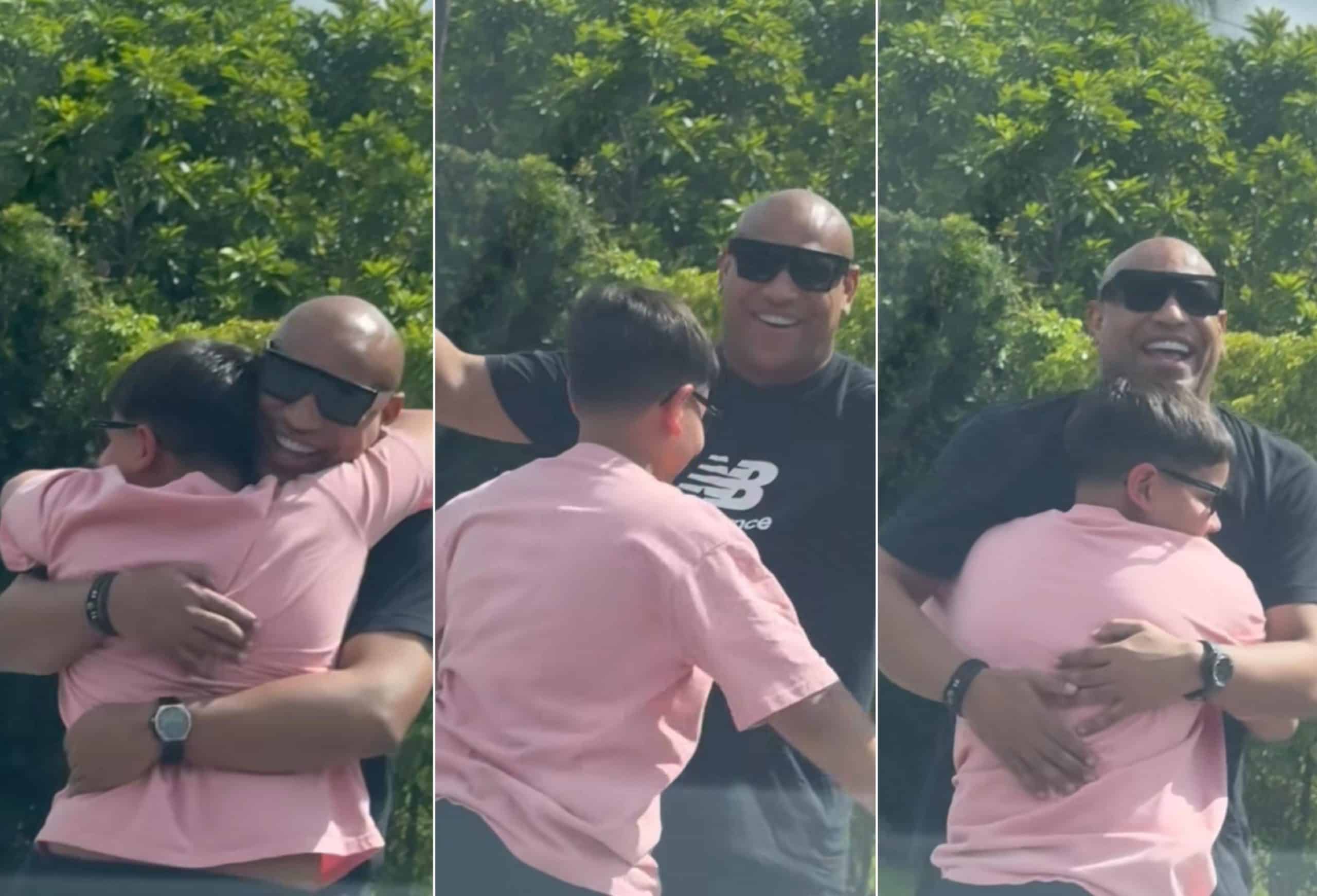 Alexander Delgado se reencuentra con su hijo en Miami tras seis semanas sin verse: “¡Llegó papá ...