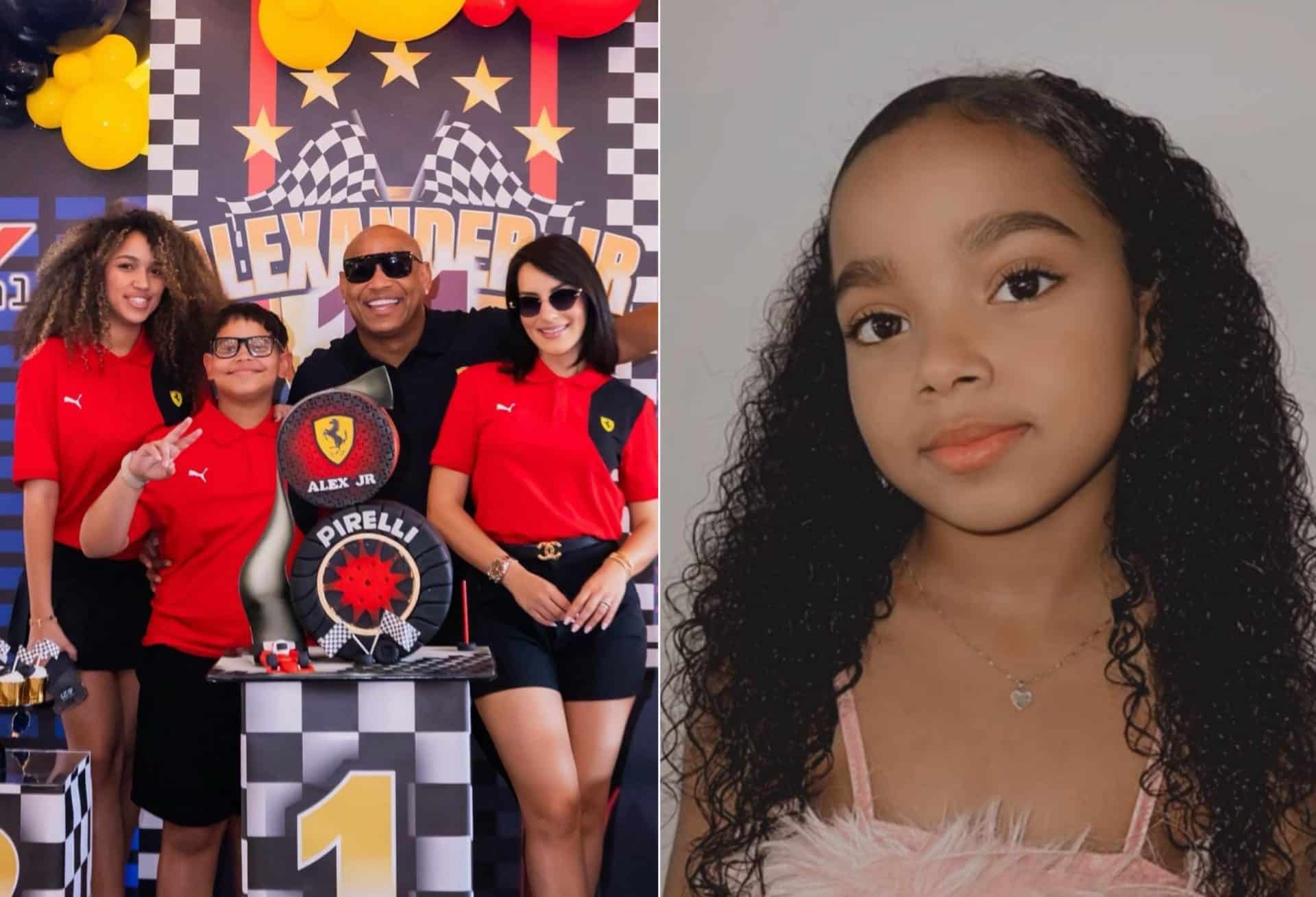 Faltó Sofía, hija de Alexander Delgado, en el cumpleaños de su hermano ...