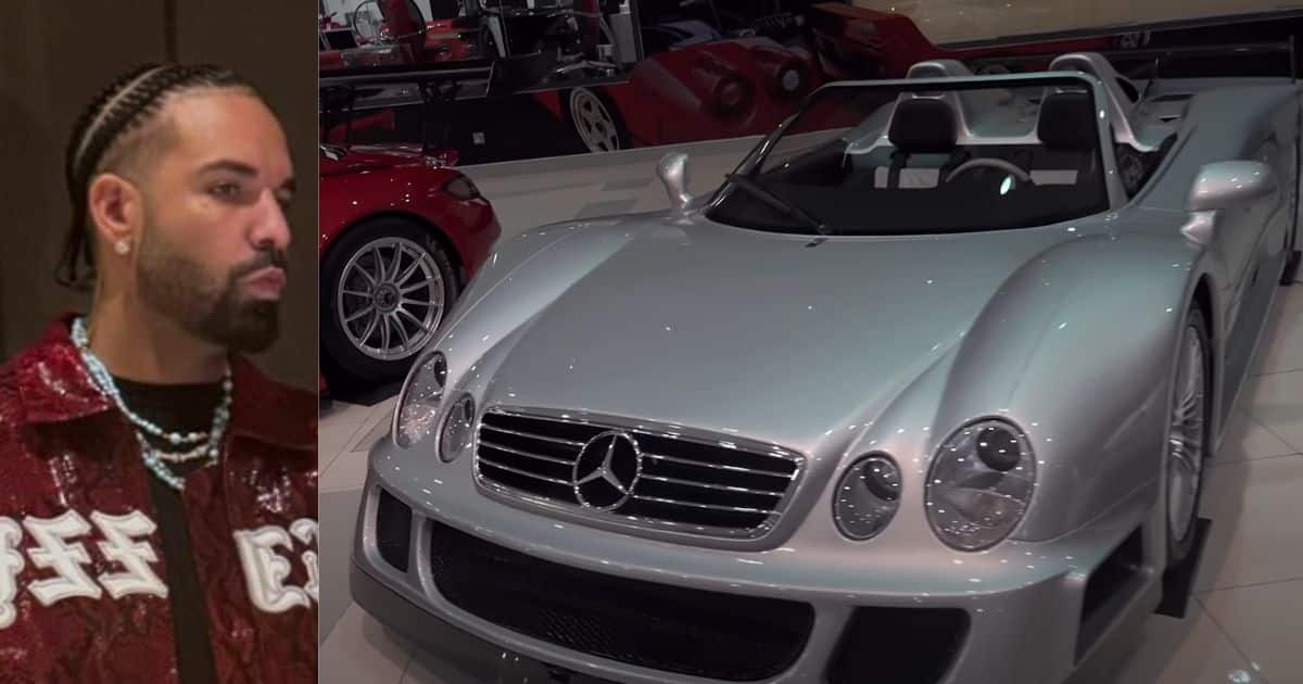 El extraño caso del rapero Drake y un "raro" Mercedes Benz que ...