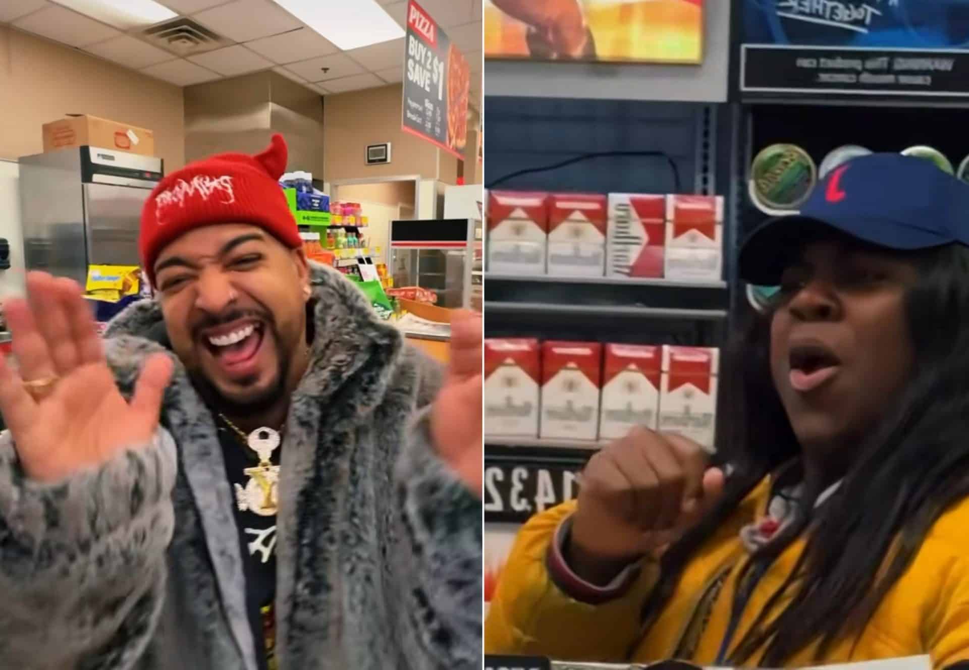 Yulien Oviedo deja boquiabierta a una cajera en New York: “Estaba ...