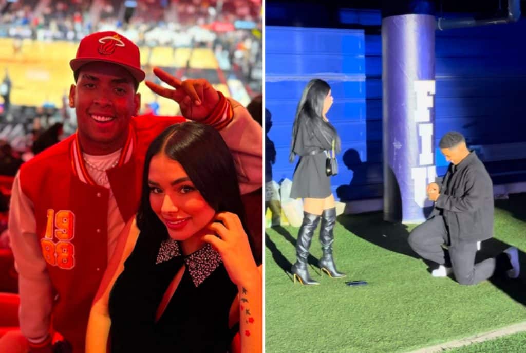 El Kende de Cayo Hueso le pide matrimonio a su novia en el concierto de ...