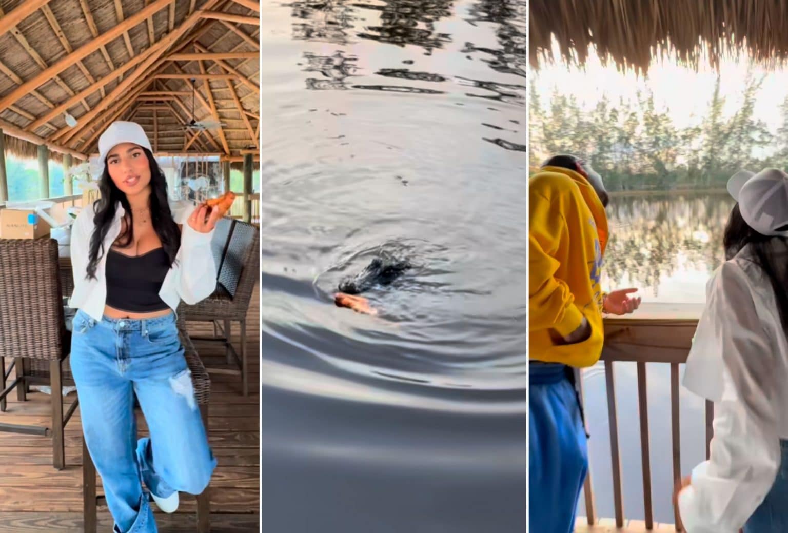 Cantante cubana Hallel Génesis visita a Tekashi y su “Cocodrilín” en ...