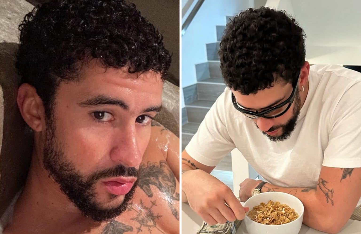 ¿Sabías que Bad Bunny tiene un hermano modelo? Conoce a Bernie Martínez ...