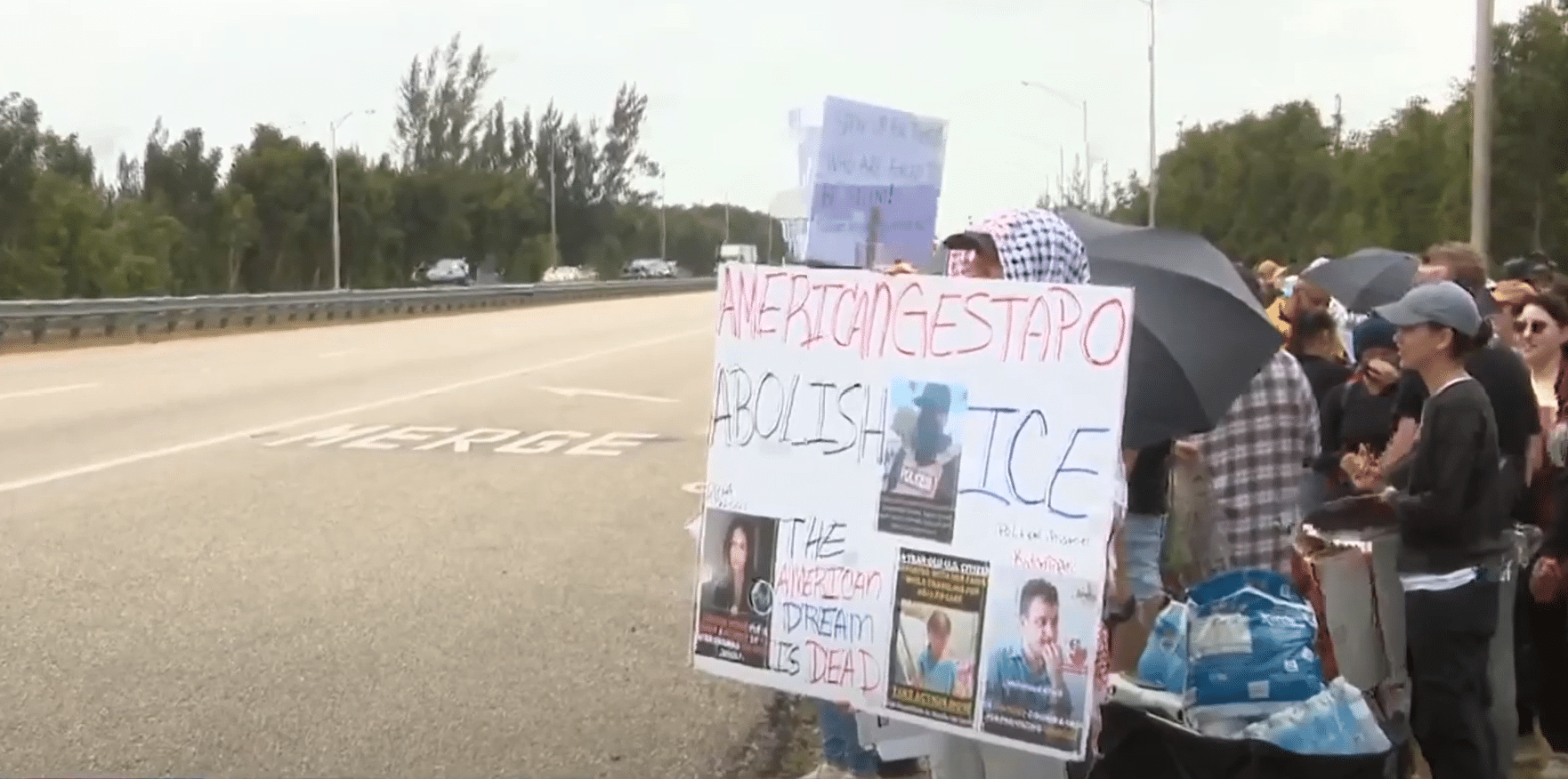 Protestas frente a Krome piden abolición de ICE y la llaman “American ...