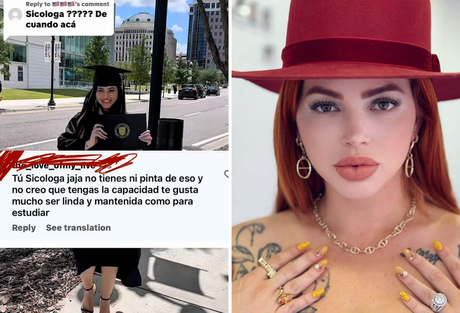 Influencer cubana La Mariposa celebra su título en Psicología: “Estoy ...