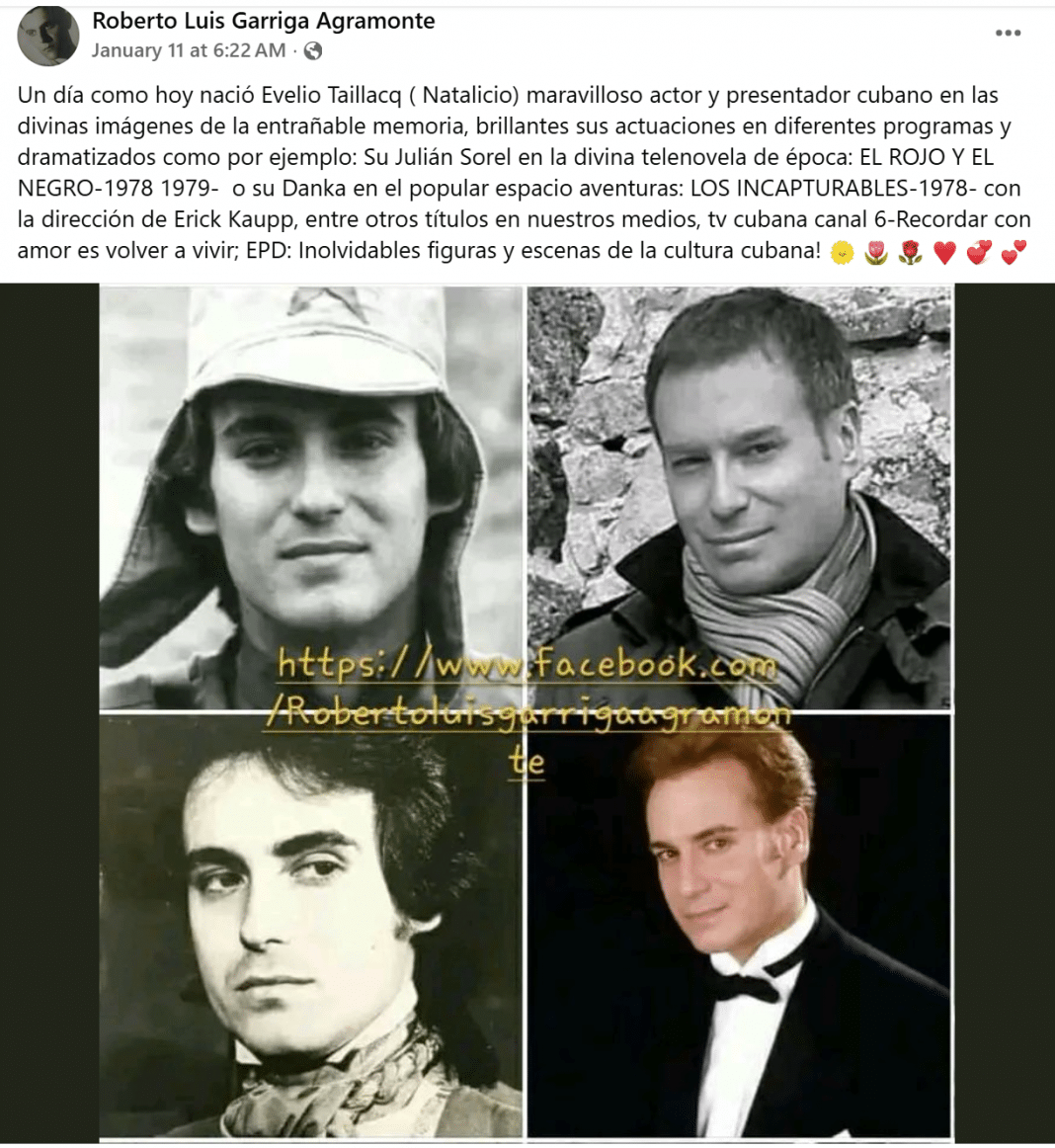 ¿Nostálgico de la TV Cubana y sus viejos actores? Esta página de ...